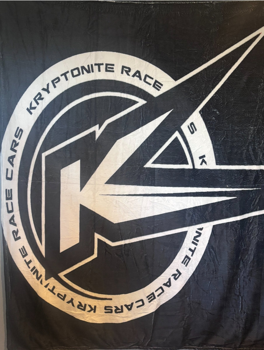 Kryptonite Logo Throw Black/White – Shop Kryptonite
